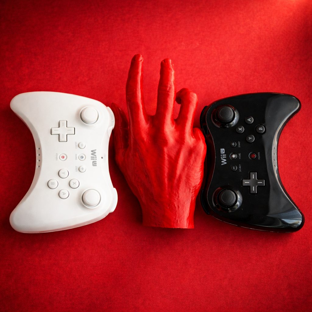 Nintendo Wii U Pro Controller – Red Hand Games